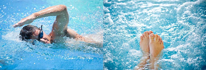 Swim Spa with Salt Water Technology